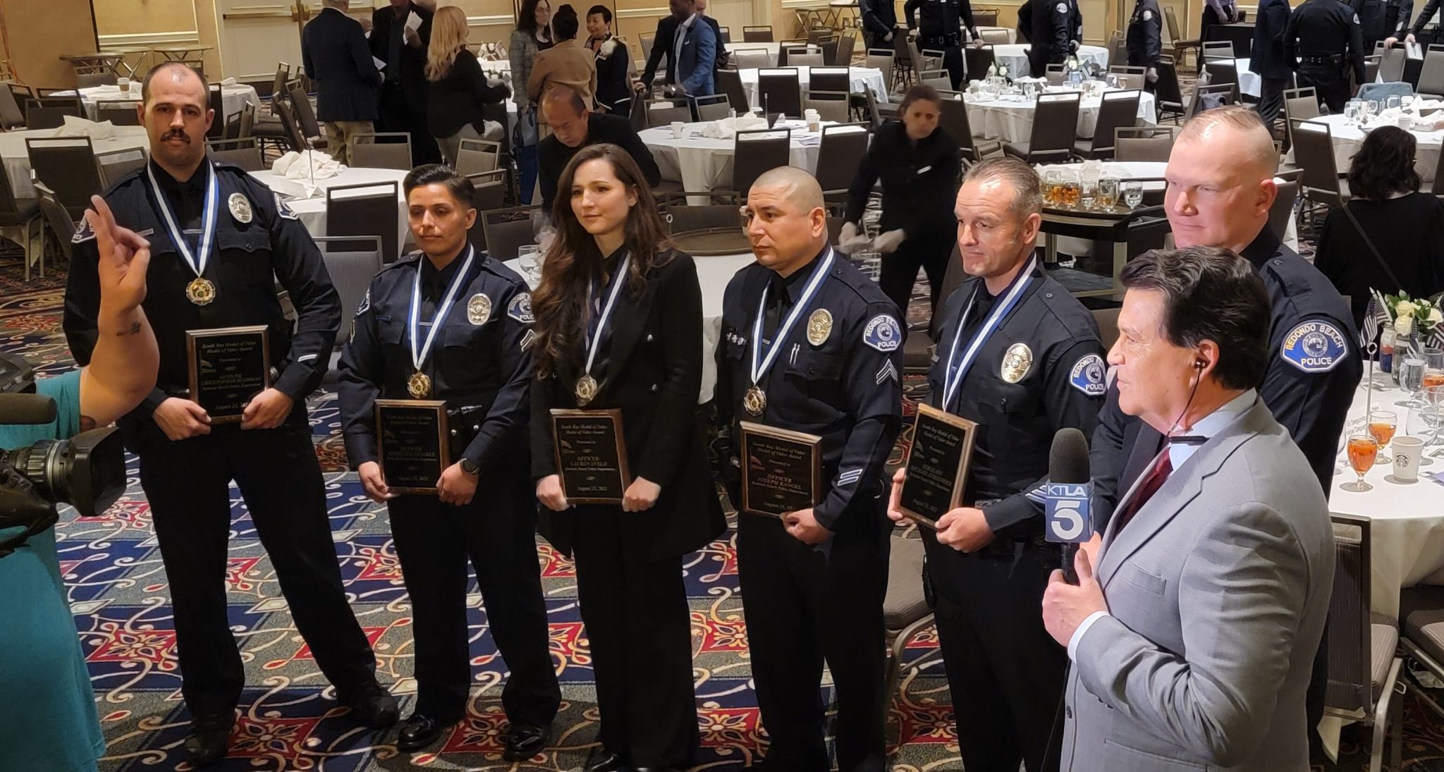Five Redondo police officers awarded Medals of Valor - Easy Reader ...