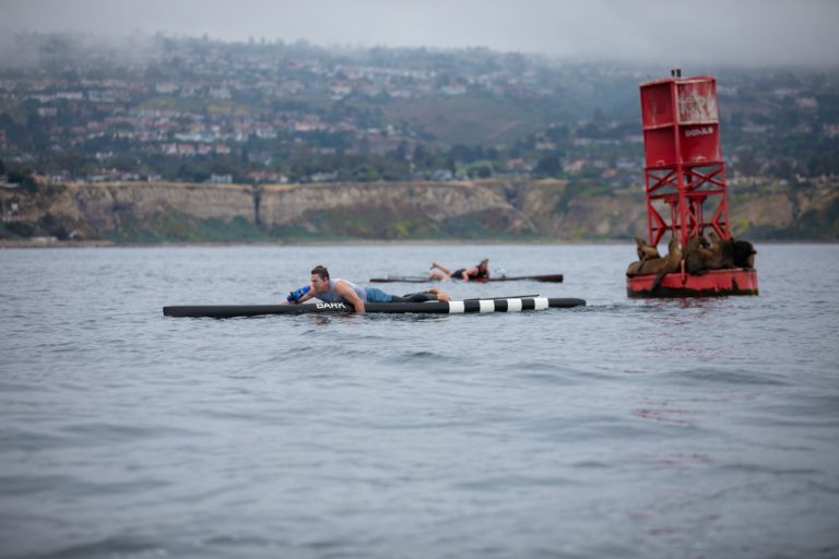 First, Hunter repeat in South Paddleboard Race at Hermosa Beach Pier ...