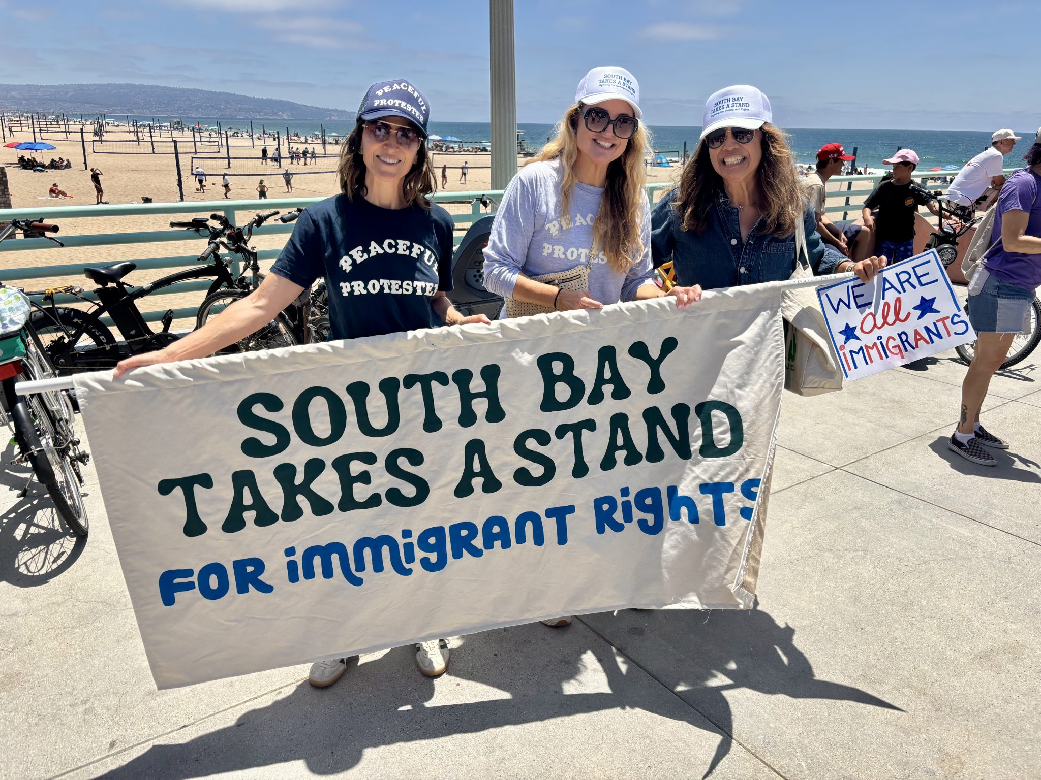 ICE PROTEST: South Bay Takes a Stand on the march again on The Strand ...